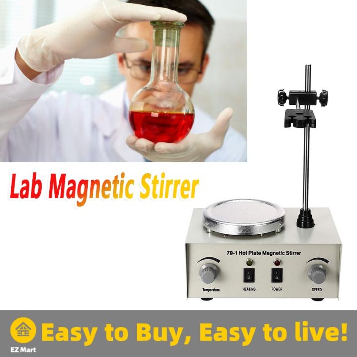 【Fast Shipping】 Electric Lab Heating Magnetic Liquid Stirrer Mixer High Quality Professional ...