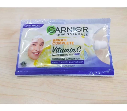 CREAM GARNIER SACHET NIGHT / Garnier Light Complete Yoghurt Night Cream ...