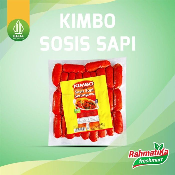 Kimbo Sosis Sapi Serbaguna Isi 27 Pcs / 450 gr | Lazada Indonesia