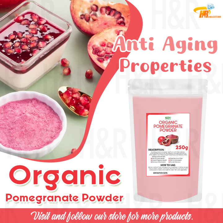 Organic Pomegranate Powder 250g | Lazada PH