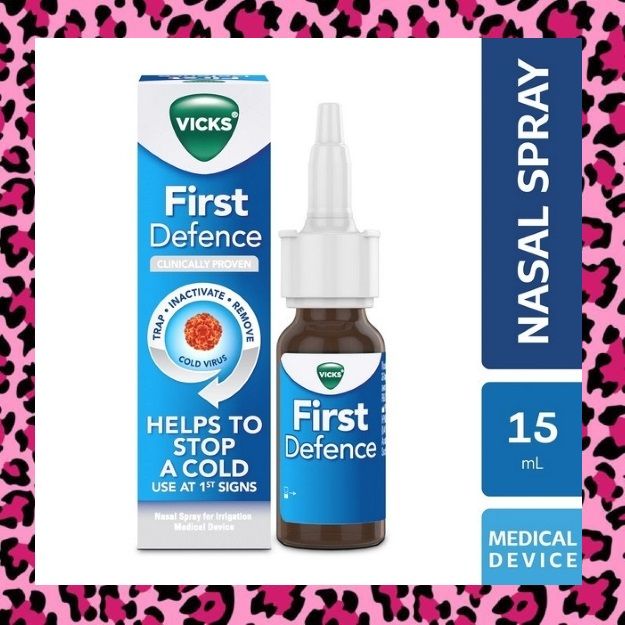 Vicks First Defence Nasal Spray สเปรย์พ่นจมูก วิคล์ เฟิร์ส ดีเฟนซ์ ...