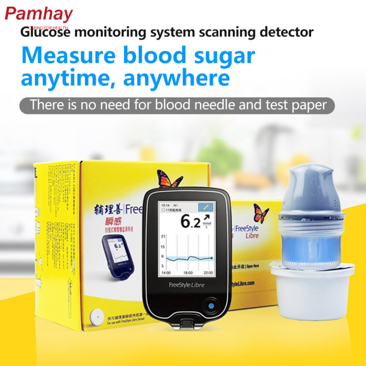 Freestyle Libre 24h Real Time Monitoring Blood Glucose Meter Tester ...