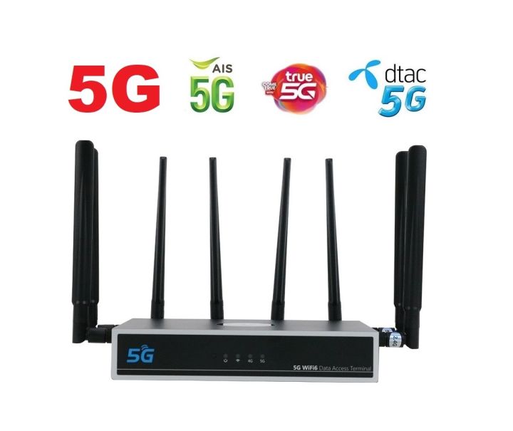 5G Router 2.5Gbps Mesh WiFi 6 8 External Antenna High-Performance (IOT ...