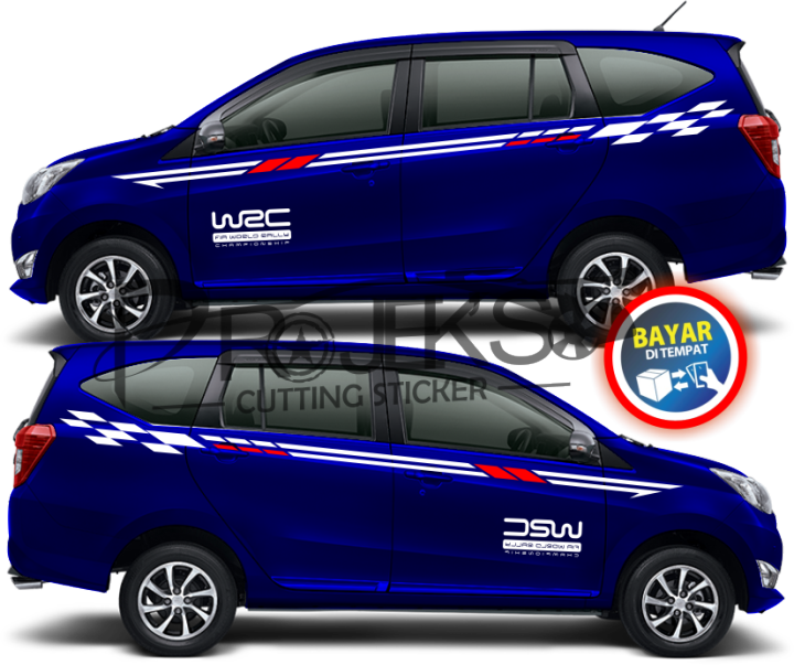 STIKER LIST MOBIL STIKER STRIPING MOBIL STIKER POLET MOBIL KEREN DAN ...