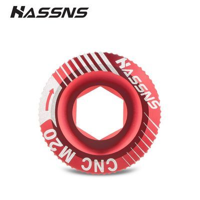 HASSNS M15/M18/M19/M20 Bicycle Bike Crank Screw Cover One-piece Hollow ...