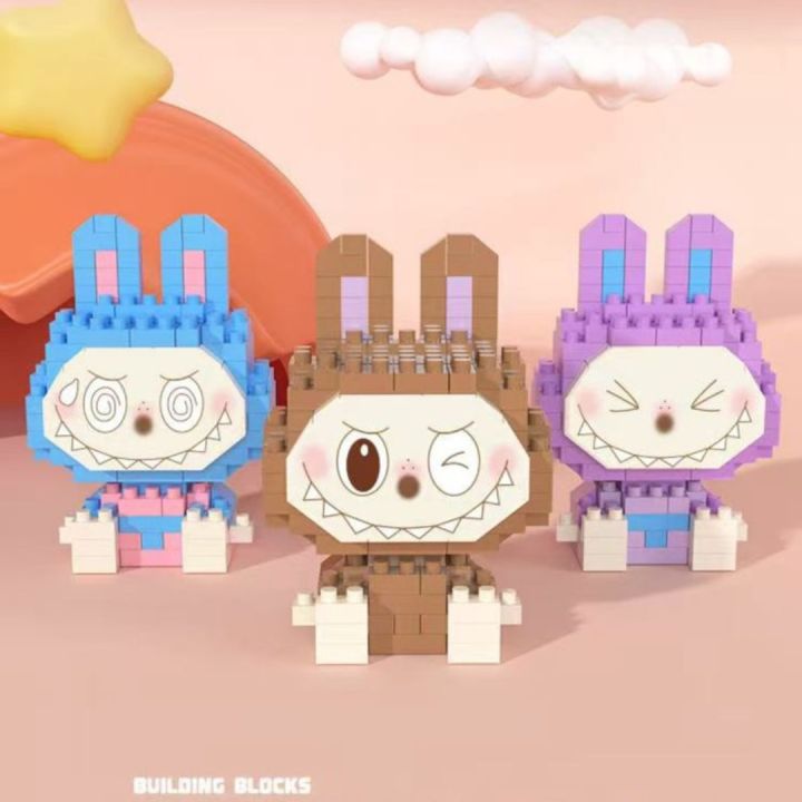 [semuajual] Mainan Mini Brick Karakter Labubu / Balok Susun Mini ...