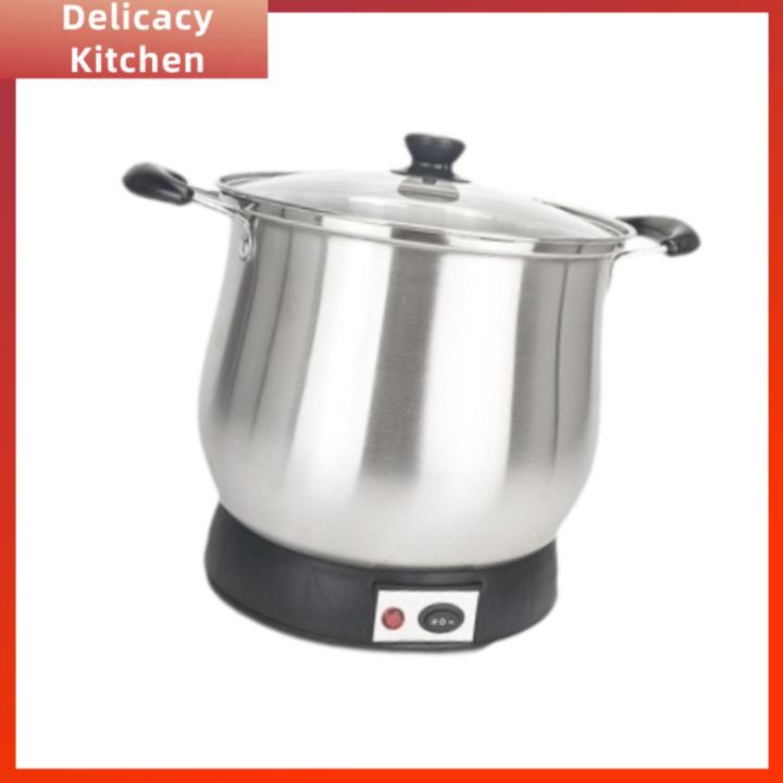 Delicacy Kitchen Stainless Steel Stockpot Cooking Pot Thick Bottom ...