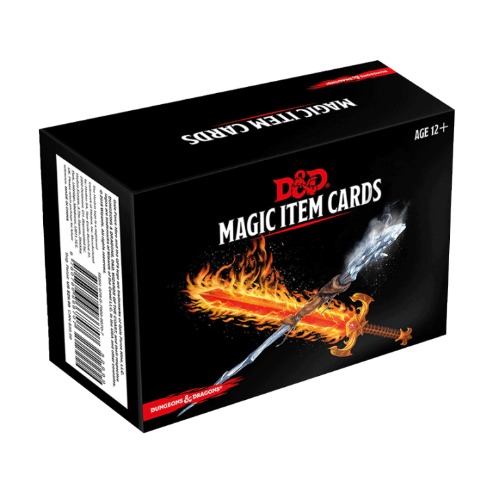 Milu Dungeons Dragons Spellbook Cards Magic Items D D Original English ...