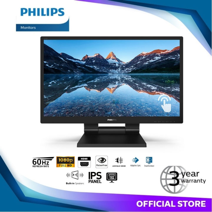 Philips 242B9T 24" Full HD Touchscreen LCD Monitor With SmoothTouch And ...