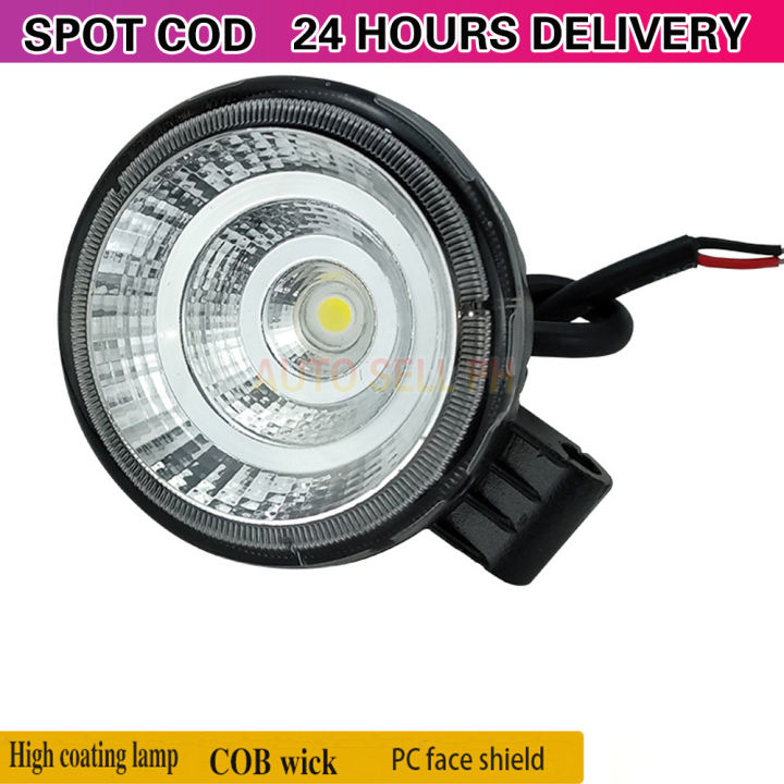 Truck LED reversing light spotlight truck side light small sun tire ...