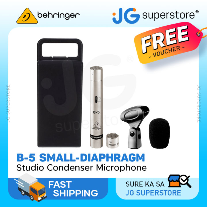 Behringer B-5 Gold-Sputtered Small-Diaphragm Studio Condenser ...