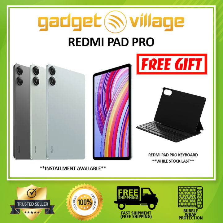 Xiaomi Redmi Pad 2 / Redmi Pad SE / Redmi Pad Pro Tablet 256gb/8gb - Official 1 Year Xiaomi ...