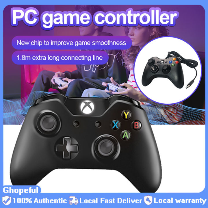 PC Game Controller Xbox Wired Game Controller PCWindows 7 and 10 ...