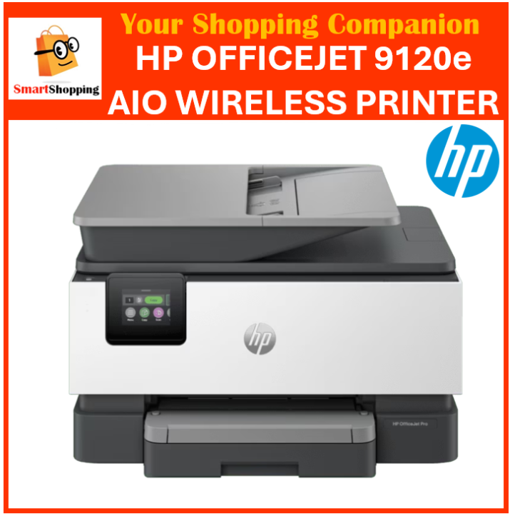 HP OfficeJet Pro 9120e 9120 Wireless All-in-One Print Scan Copy Fax ...