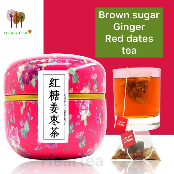 TISANE TEA / FLOWER TEA / TEH HERBAL - BROWN SUGAR GINGER RED DATES TEA ...
