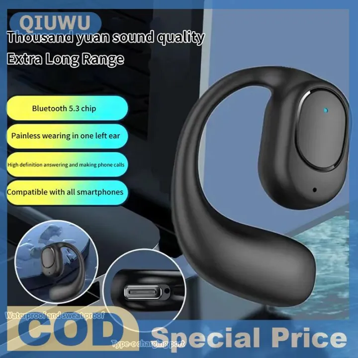 QIUWU Tai Nghe Không Dây Với Màn Hình Hiển Thị Kỹ Thuật Số Với ...
