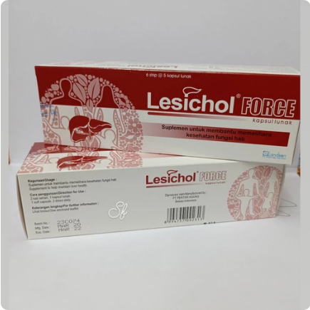 LESICHOL FORCE 30'S KAPSUL LANDSON / VITAMIN HATI | Lazada Indonesia