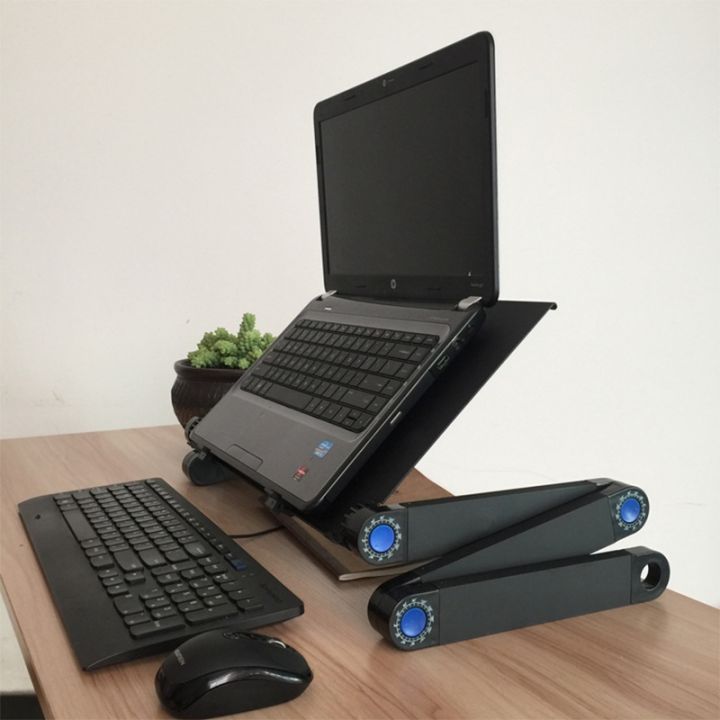 Laptop Stand Portable Notebook Computer Table Foldable PC Bed Sofa Desk ...