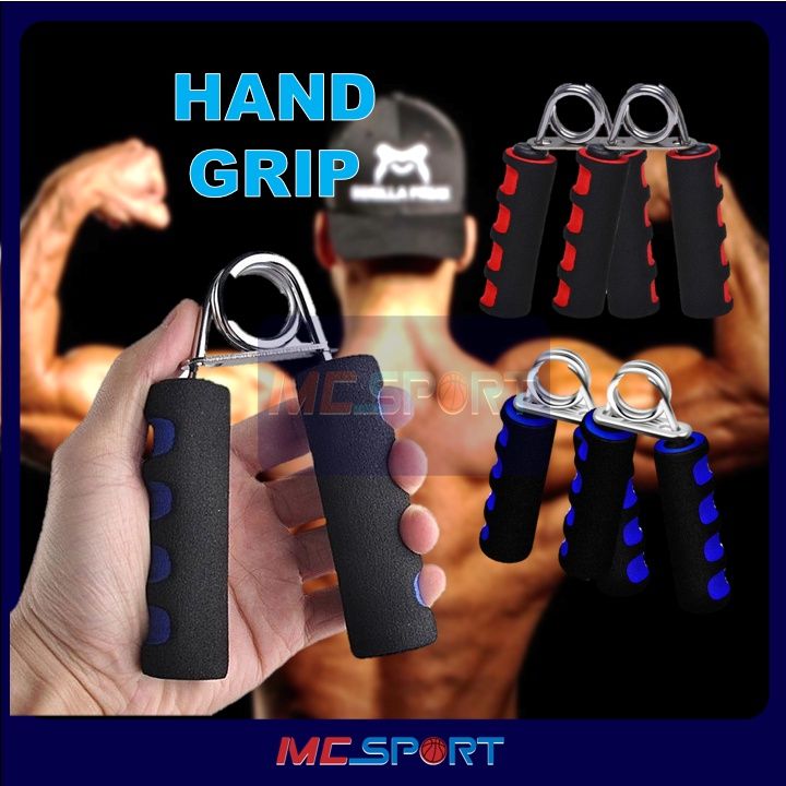MCSPORT Hand Power Gripper A Spring Hand Grip Finger Strength Excercise ...
