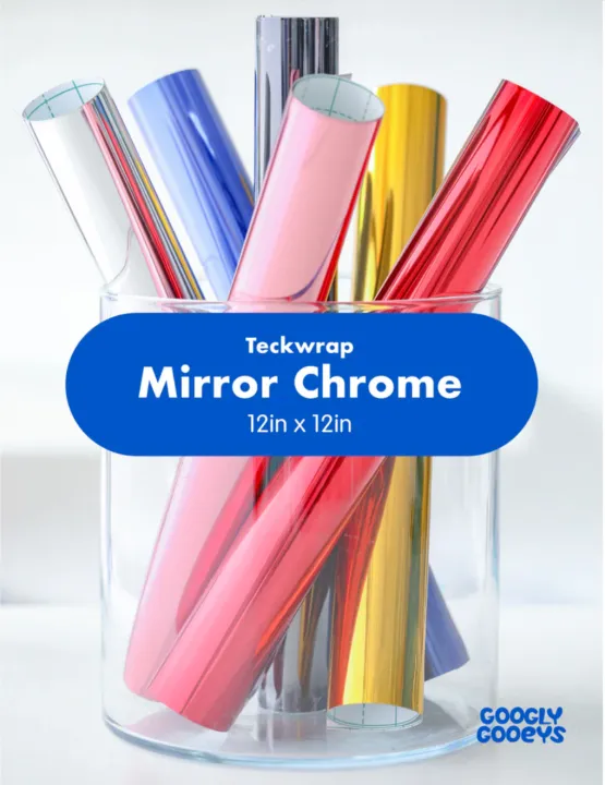 Teckwrap Bubble Free Mirror Chrome Adhesive Vinyl Stickers | Lazada PH