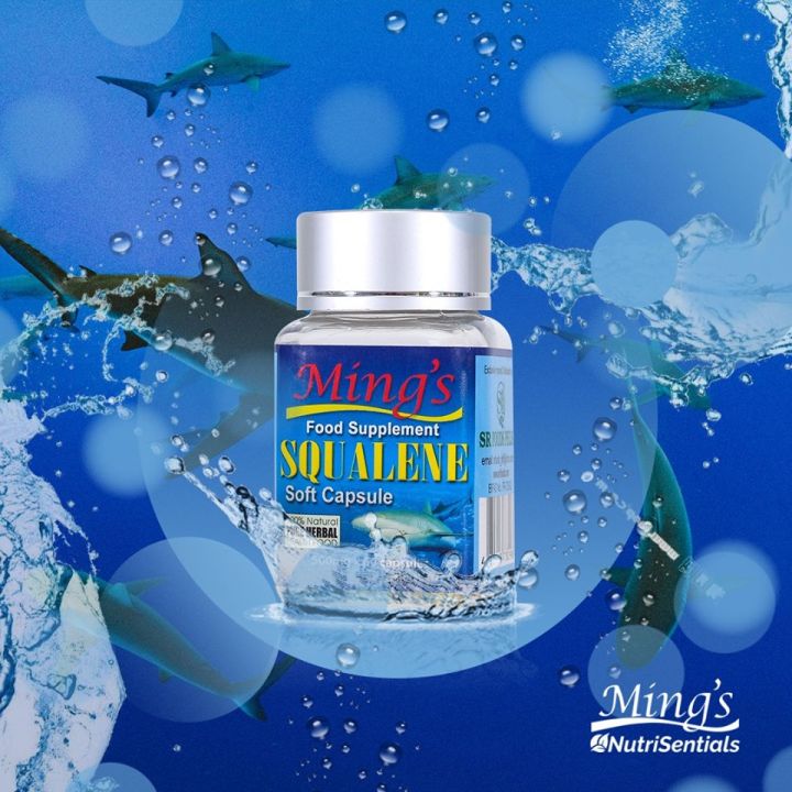 Ming's Squalene Softgel Capsule 60's | Lazada PH