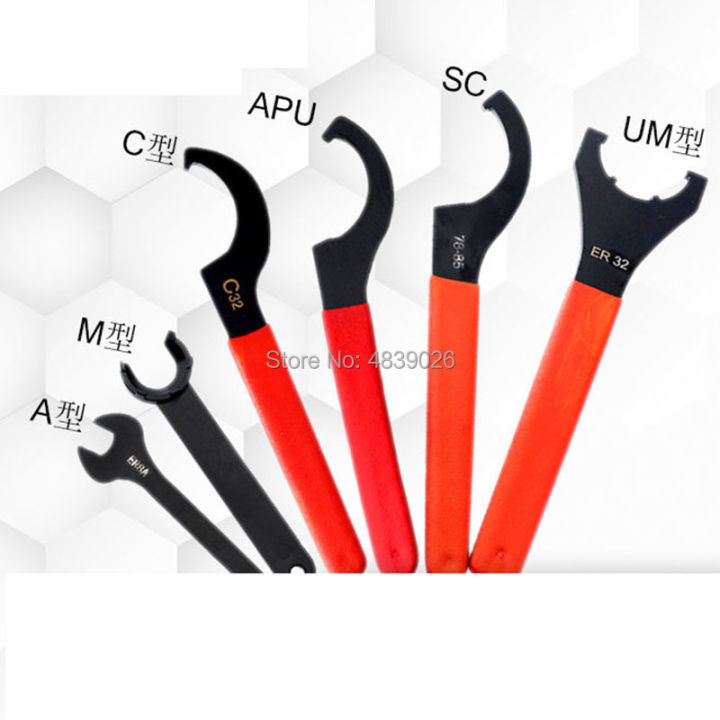 Er8m Er11 Er16 Er20 M Type Key Collet Chuck Spanner Keys Cnc Er Wrench ...