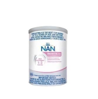 NAN Sensitive HW Growing-up Milk Supplement for 1-3 years old 800g ...