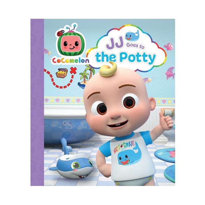 CoComelon JJ Goes to the Potty Story Book To Help With Potty Training ...