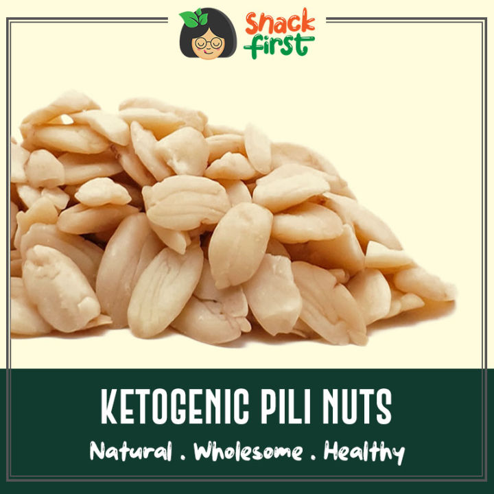 SnackFirst Raw Pili/Kenari Nuts from Indonesia - 200g/1kg (Top ...