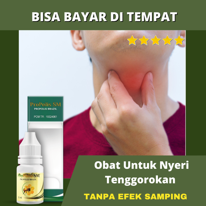 PROPOLIS BRAZIL SM - Obat Pereda Nyeri Tenggorokan - Tenggorokan Kering ...