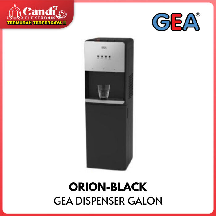 GEA Dispenser Galon Bawah ORION-BLACK | Lazada Indonesia