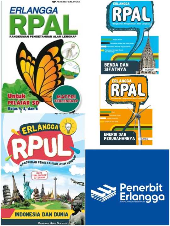 Harga Satuan RPAL & RPUL penerbit Erlangga Buku Pengetahuan Alam ...
