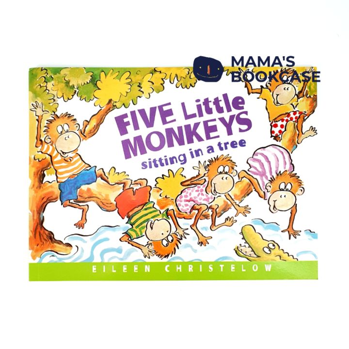 [SG Stock] Five Little Monkeys Sitting in a Tree by Eileen Christelow ...
