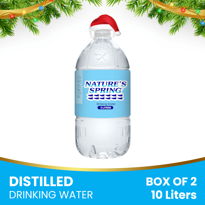 Nature's Spring Purified Water 10 Liters | Lazada PH