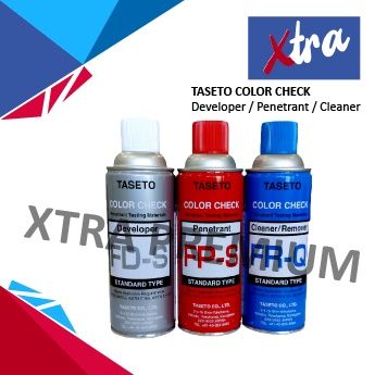 Taseto Color Check Cleaner / Penetrant / Developer | Lazada