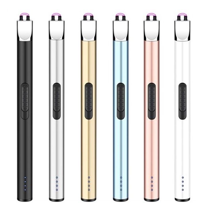 Electronic Circular Arc Lighter USB Rechargeable with LED power ...