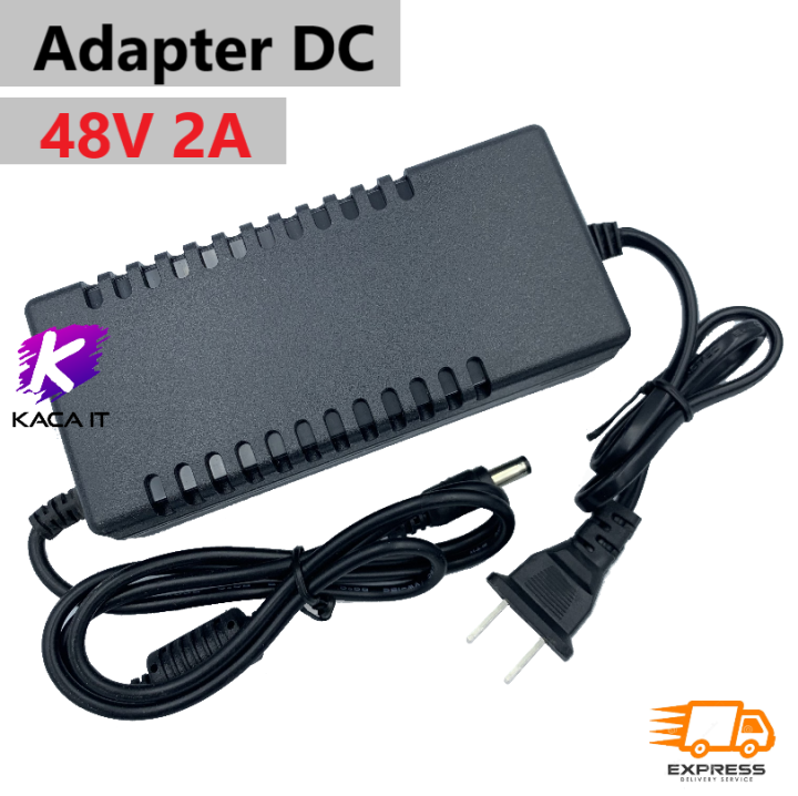 DC 48V 2A อะแดปเตอร์ Adapter 48V 2A 2000mA (DC 5.5 x 2.5MM) | Lazada.co.th