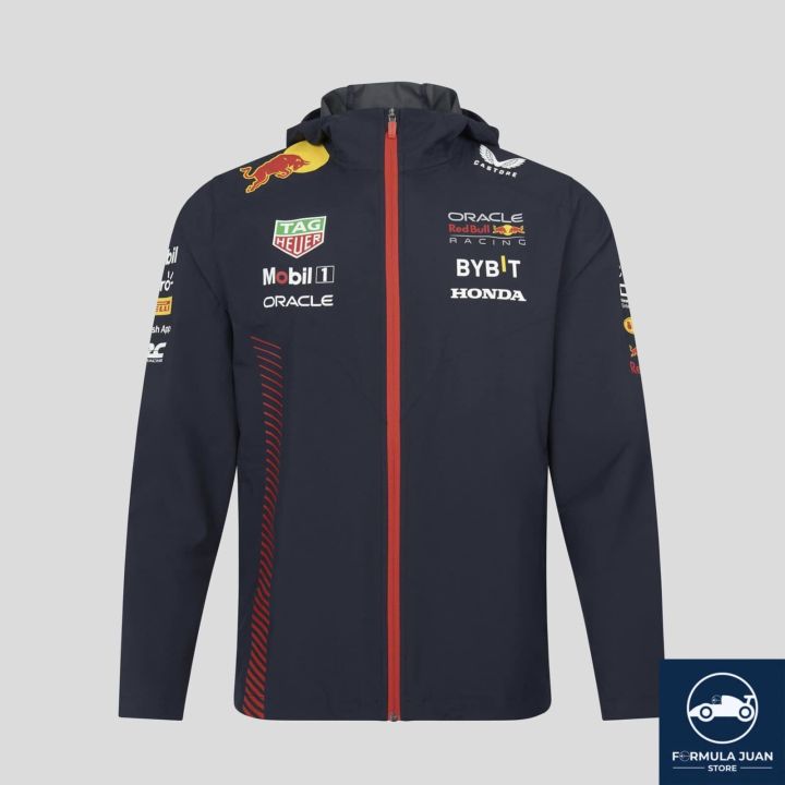 Red Bull Racing 2023 Team Rain Jacket (Official F1 Merch) - Racing Juan ...
