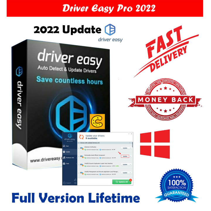 Driver Easy Pro 2022 Latest Version 5.7 Lifetime for Windows | Lazada