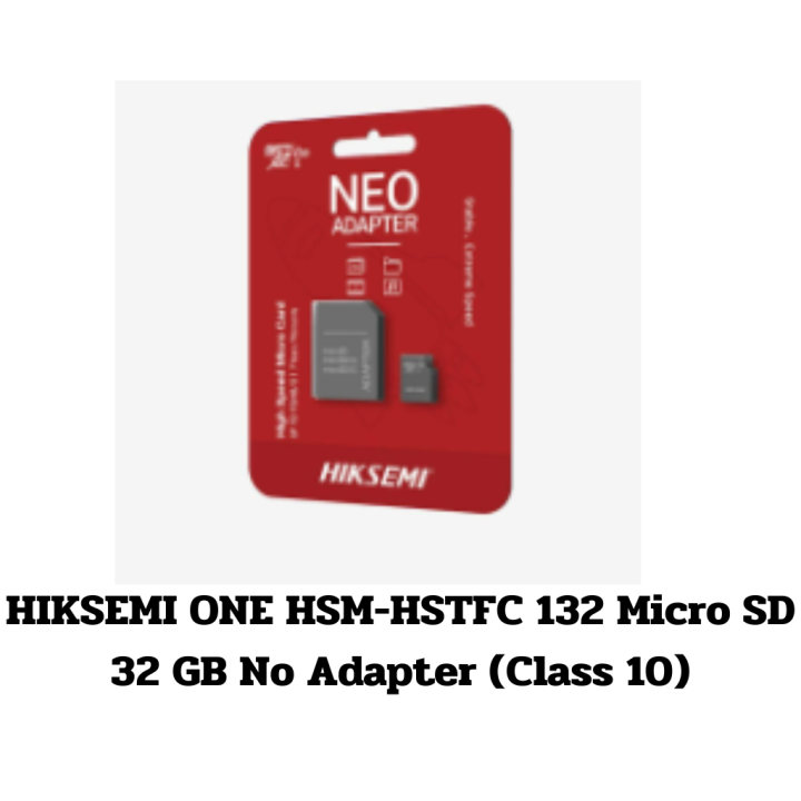 HIKSEMI ONE HSM-HSTFC 132 Micro SD 32 GB No Adapter (Class 10) | Lazada ...