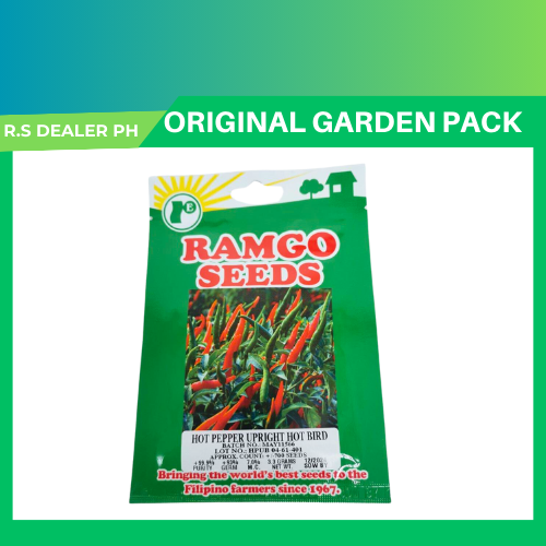RAMGO RED PEPPER UPRIGHT HOT BIRD SEEDS ( ORIGINAL GARDEN PACK ...