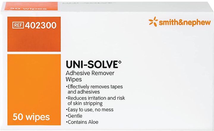 Uni Solve - 402300 Adhesive Remover Wipes, 50 Each | Lazada PH