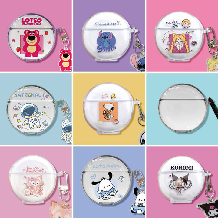 Queenki เคสซิลิโคนใสสำหรับหูฟังบลูทูธไร้สายชุดหูฟังบลูทูธสำหรับ Pro6เคส ...