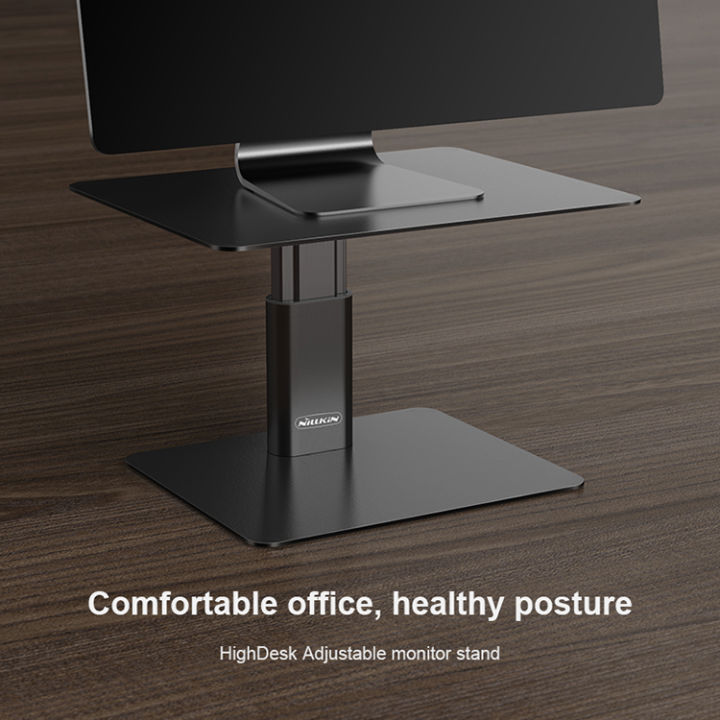 [SG] Nillkin HighDesk Adjustable Monitor Stand - Height Sturdy WFH ...