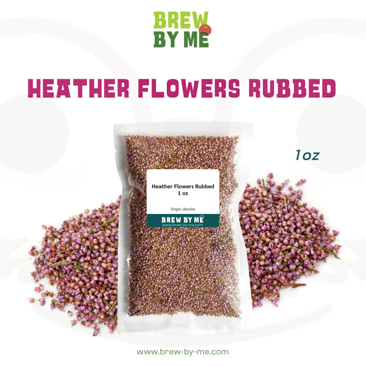 Heather Flowers Rubber สำหรับแต่งกลิ่น เพิ่มรสชาติในเครื่องดื่ม ชา คราฟ ...