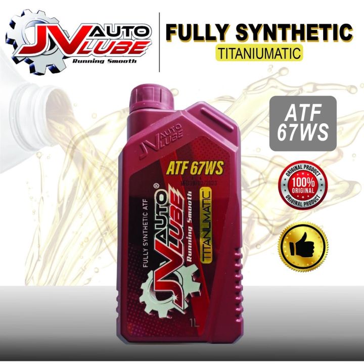 (ORIGINAL) ATF GEARBOX OIL GENUINE JV AUTO LUBE 67WS | Lazada