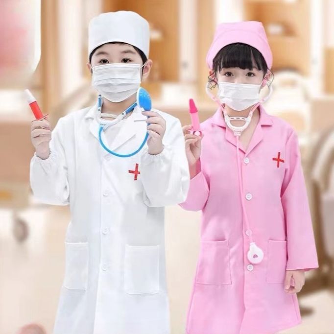 Doctor Clothes for Kids Doctor Cosplay Kids Doctor's Uniform Nurse ...