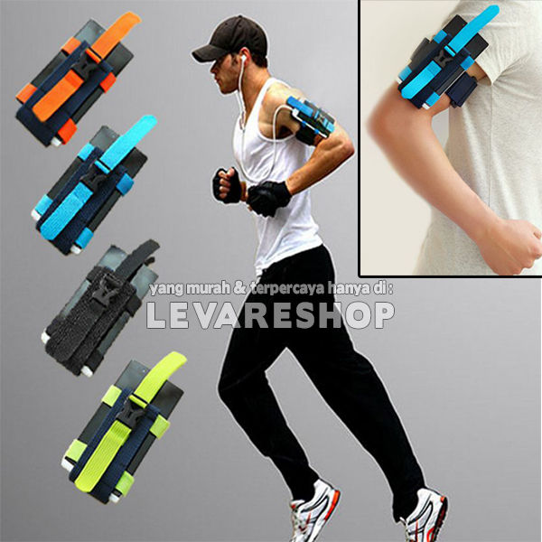 Arm Band / Holder HP di Lengan Tangan untuk Jogging Lari Running ...