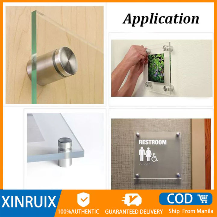 Stainless Stand Off Offs Standoff Standoffs Bolt Bolts Mount Sign ...