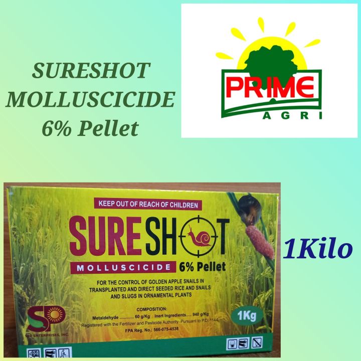 SURESHOT MOLLUSCICIDE 6% PELLET | Lazada PH